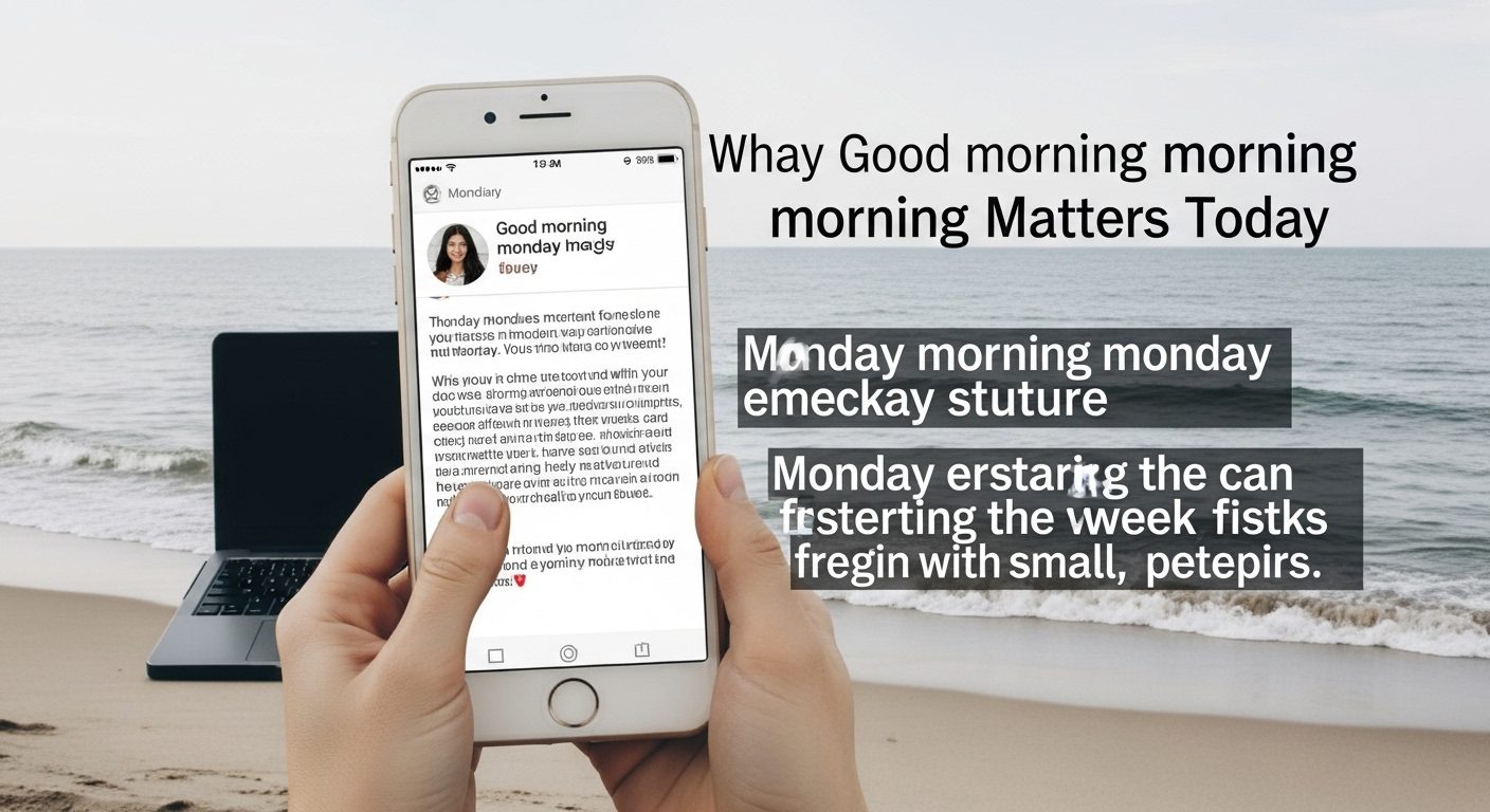 Good Morning Monday Images 2026 | Quotes & Wishes